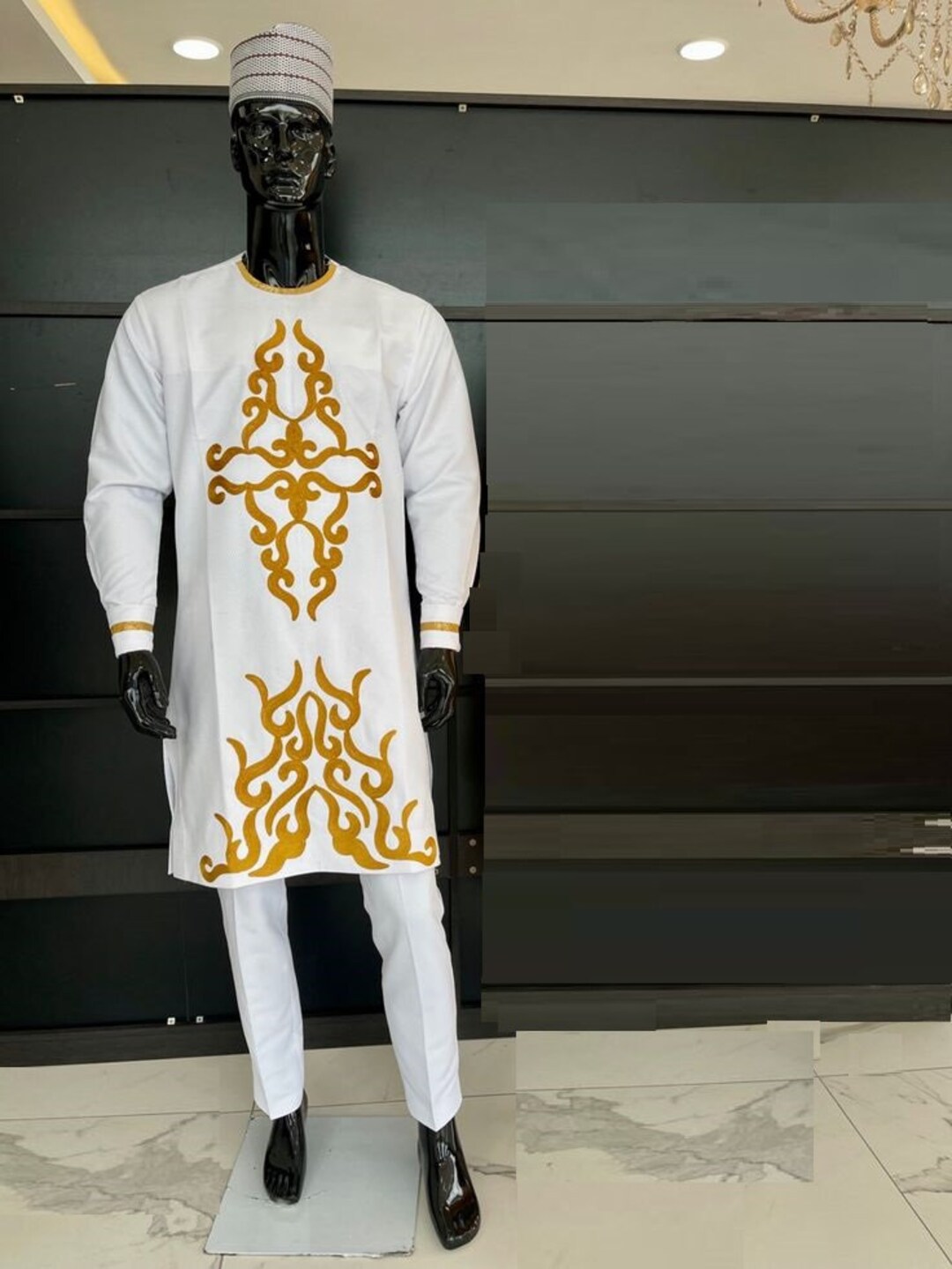 Fola African Men Clothing, African Men Caftan, African Mens Outfit, Men ...