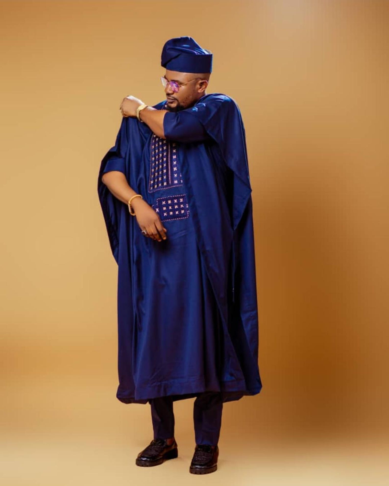 African Men Complete Wedding Agbada, African Men Clothing, Agbada for ...