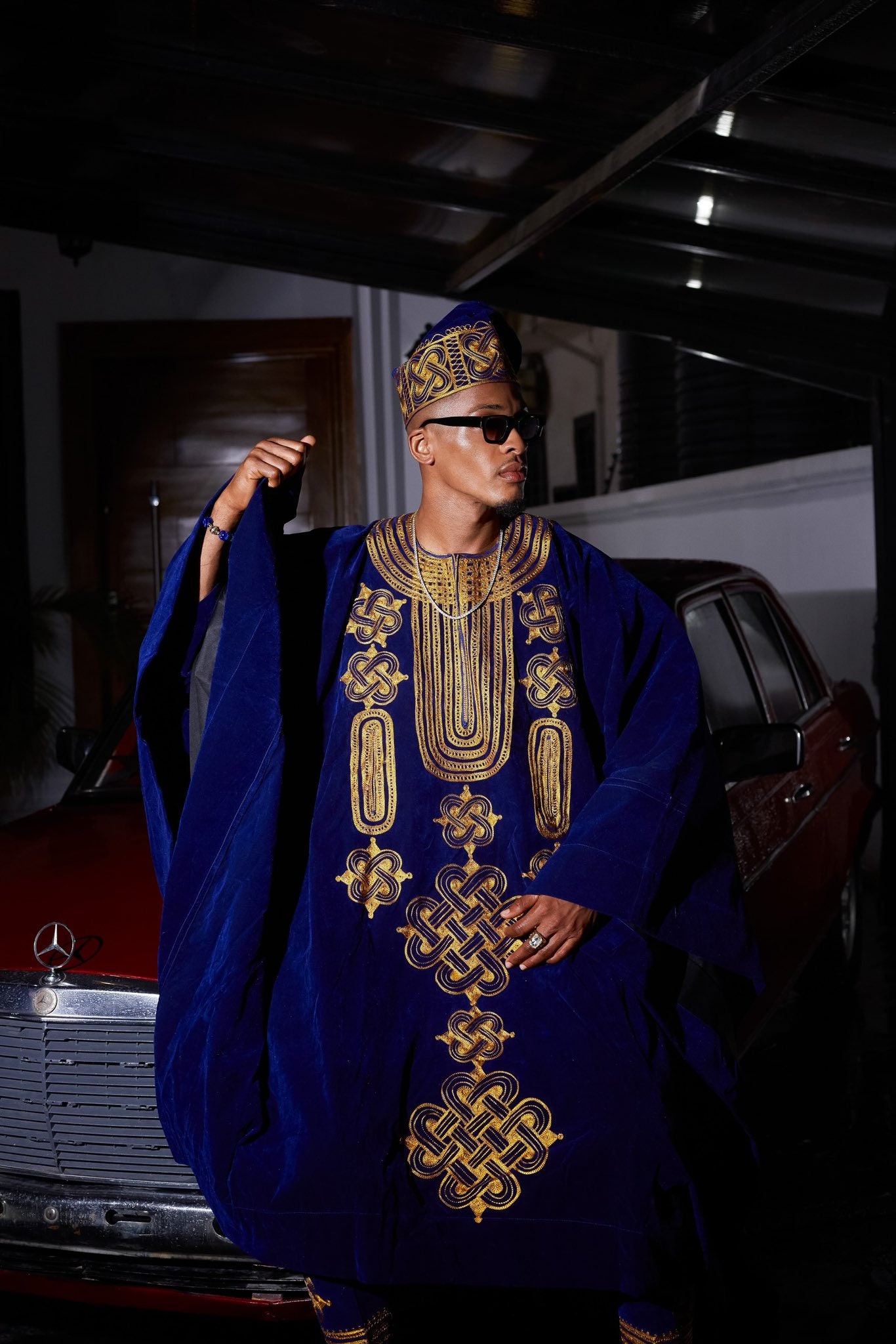Aso Oke Agbada African Men's Clothing, African Wedding, Groom Attire ...
