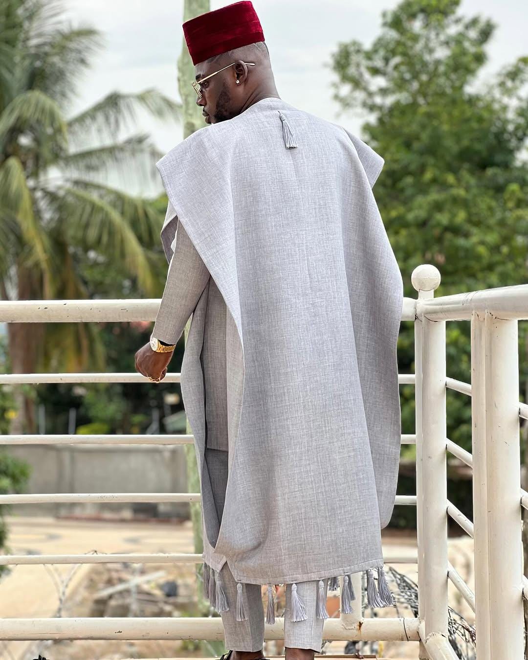 Embroidered Agbada: African Men's Wedding Suit - Etsy