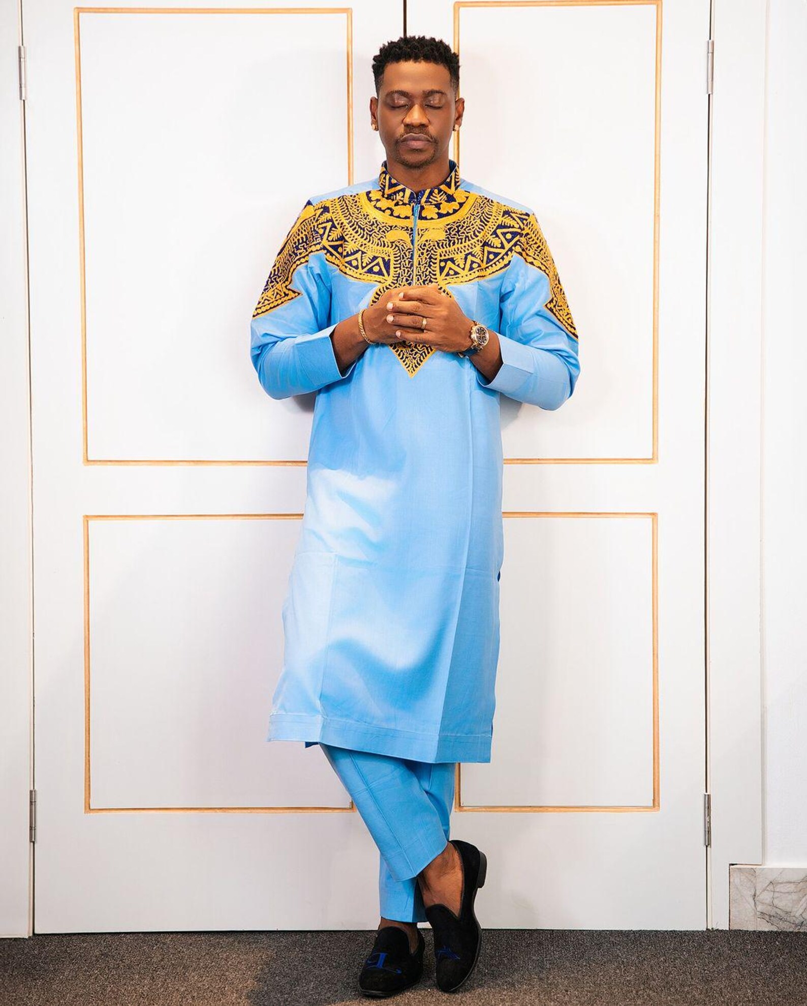 Biyi African Men Embroidered Suit, African Men Outfit, African Men ...