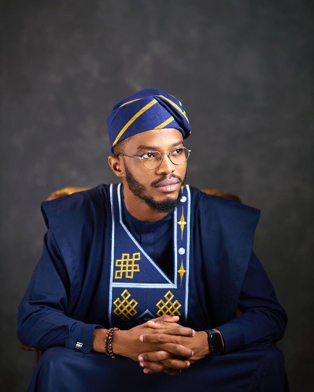 Agbada African Men's Clothing, African Wedding Attire Groom Suit Guests ...