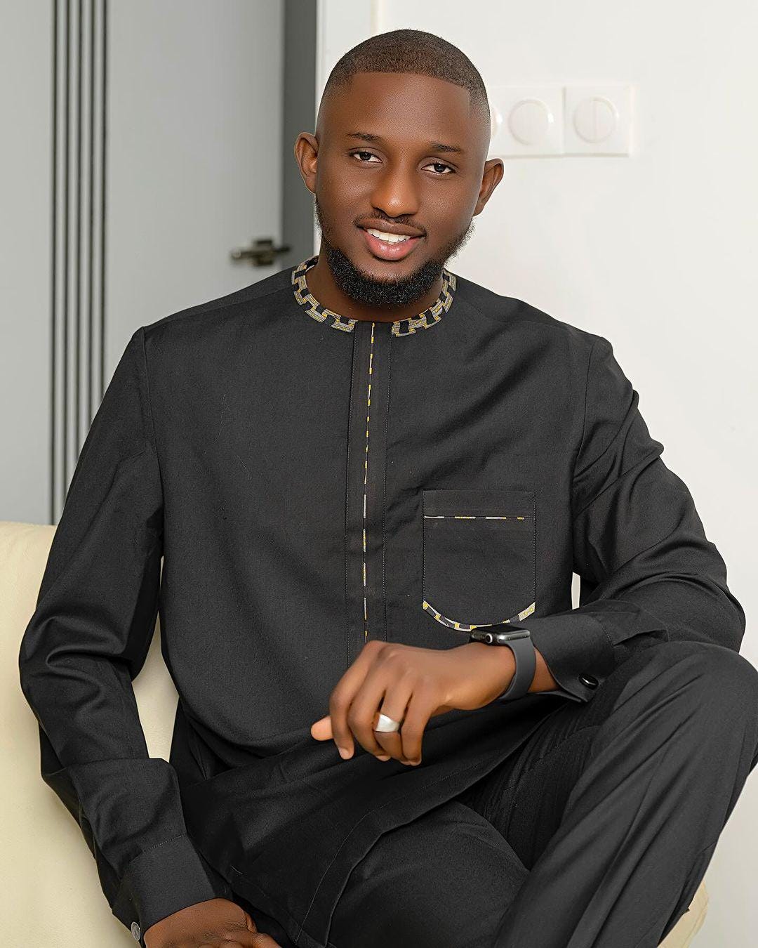 Jas African Men Clothing,african Men Wedding Suit, Shirt and Trouser - Etsy