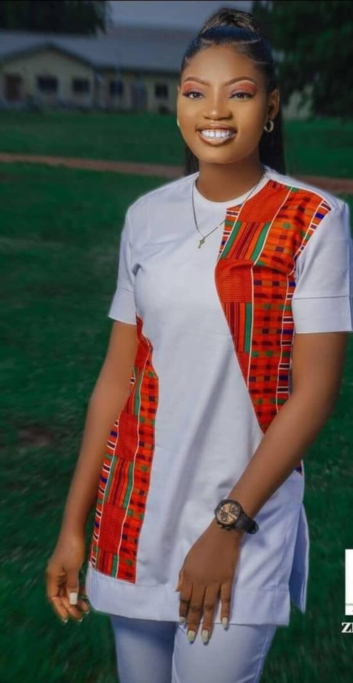 Lai African Women Complete 2pieces Shirt and Tunic Outfits, African ...