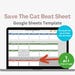 Save the Cat Template, Novel Planner, Google Sheets Novel Planner, Save ...