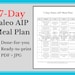 Paleo AIP Meal Plan, Autoimmune Protocol Diet Plan, Anti-inflammatory ...