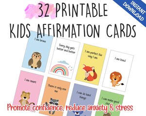 Rainbow Kindness Cards PRINTABLE Compliment Cards for Kids Lunchbox ...
