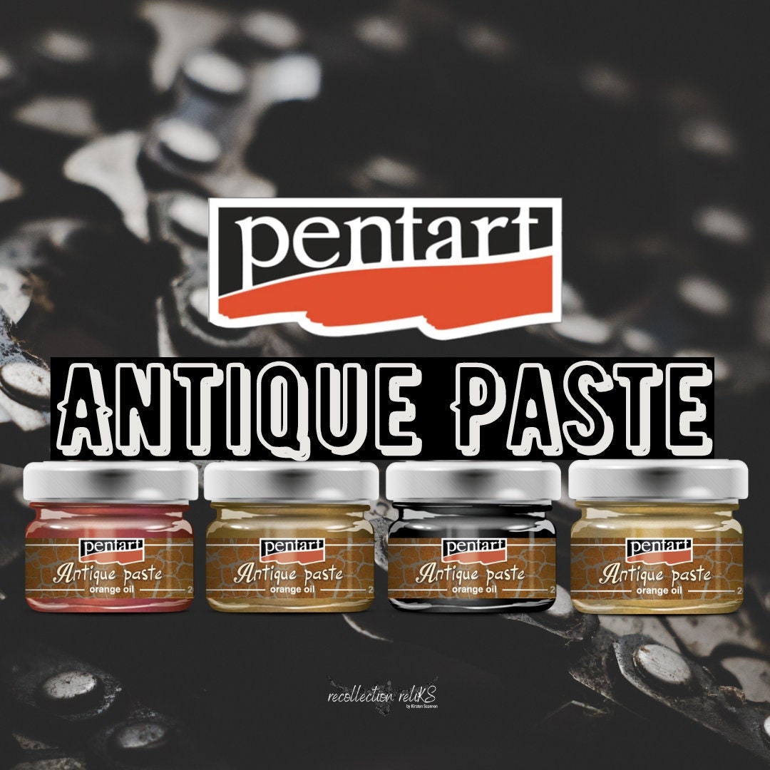 Pentart Antique Paste 20 Ml UMBER or WHITE Art-craft Projects ...