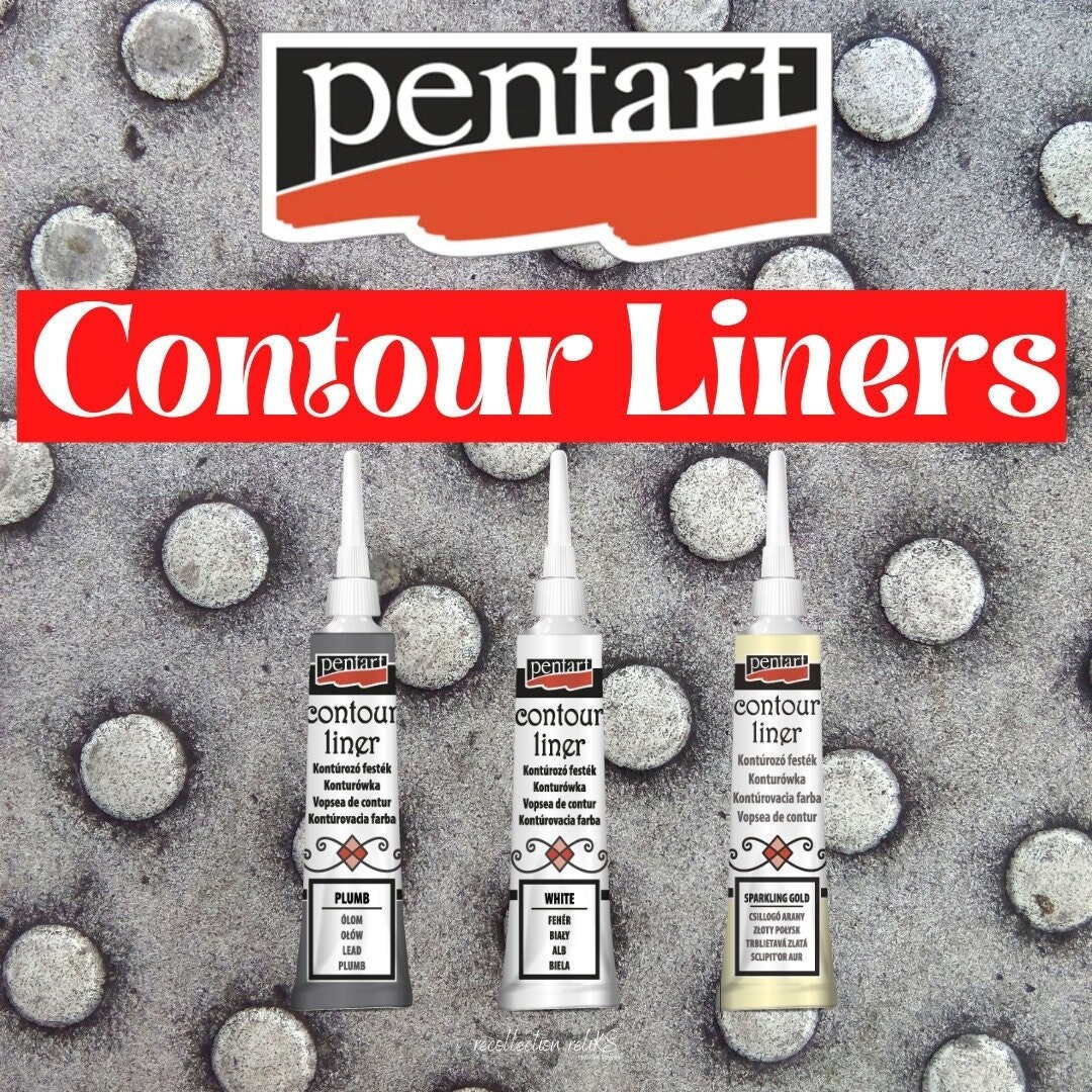 Pentart Contour Liner 20 Ml Select Your Color for DIY - Etsy