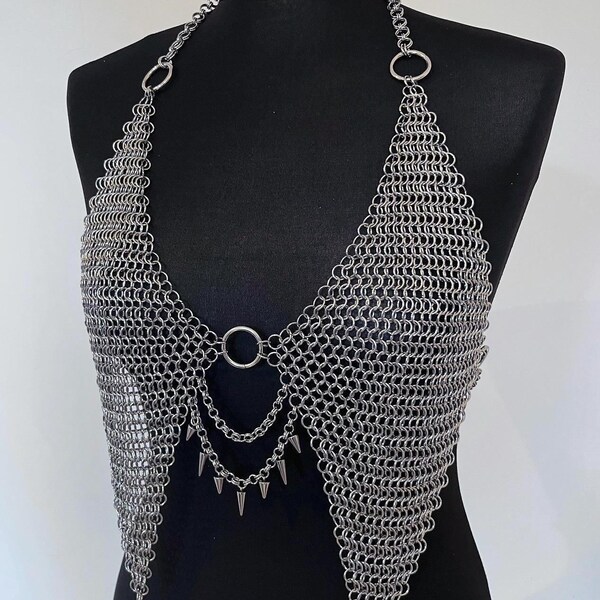 Chain Bra - Etsy UK