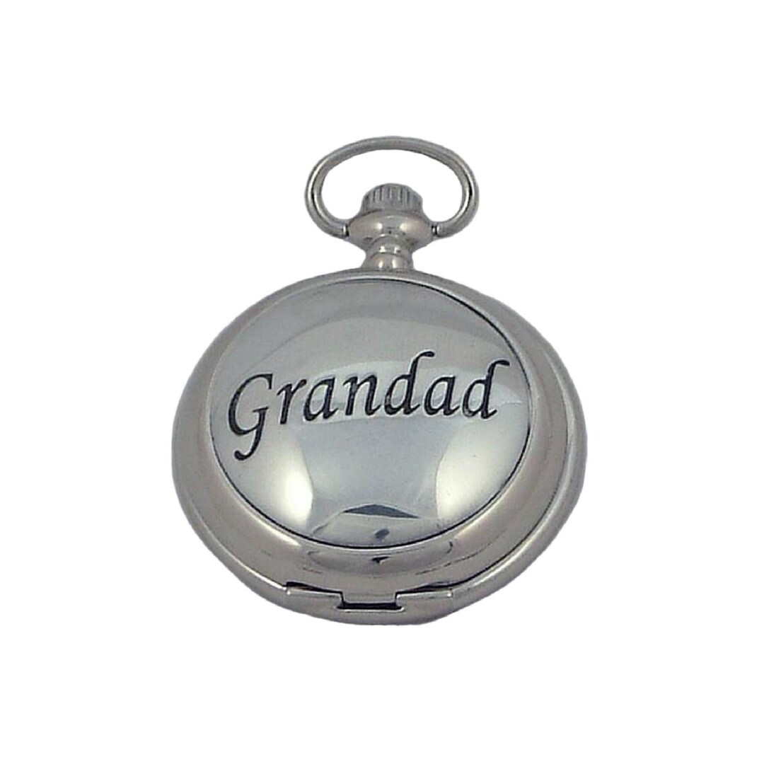Grandad Design Pocket Watch With Free Optional Engraving - Etsy