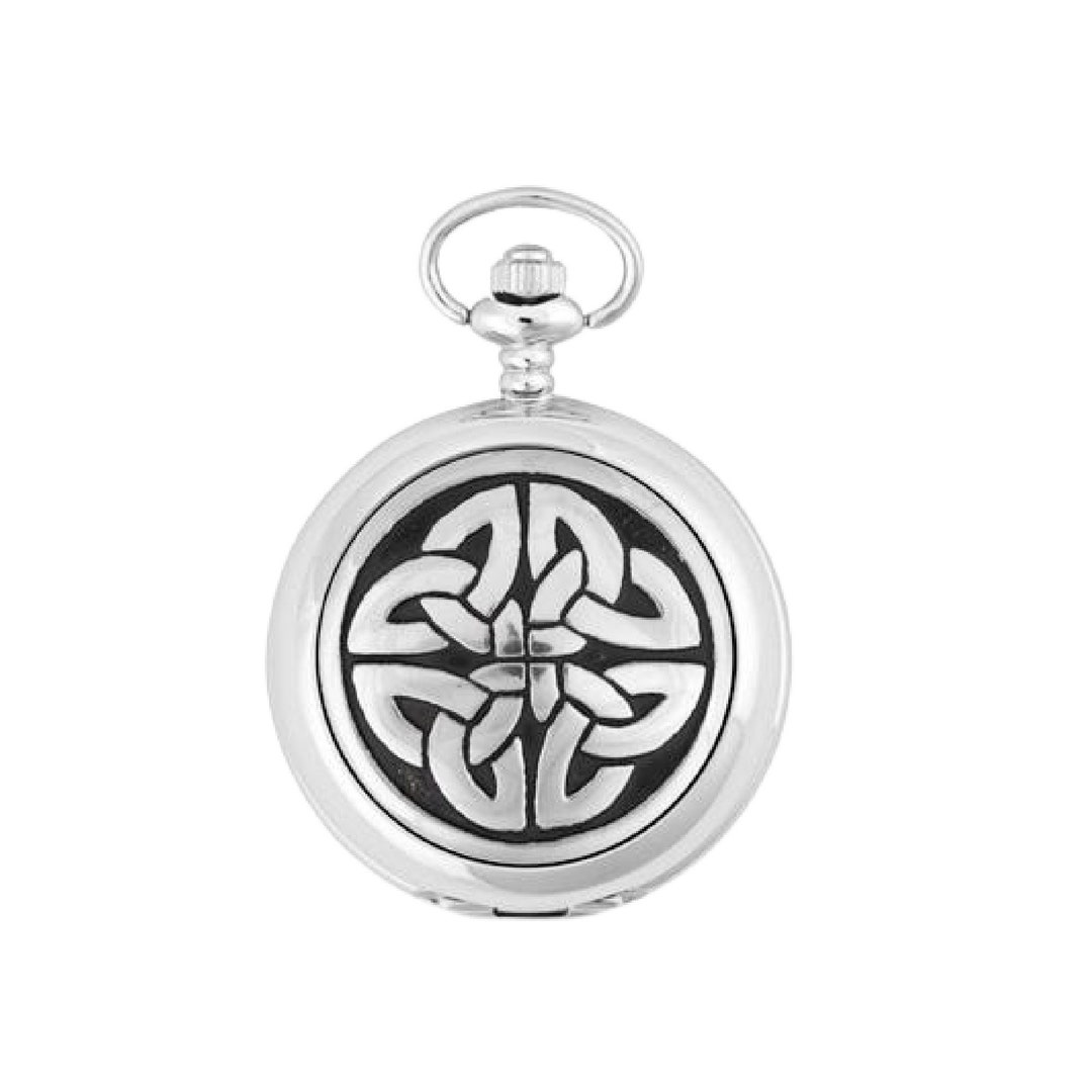 4 Triangle Triquetra Knot Design Pocket Watch With Free Optional ...
