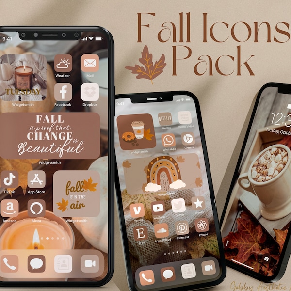 Fall App Icons - Etsy