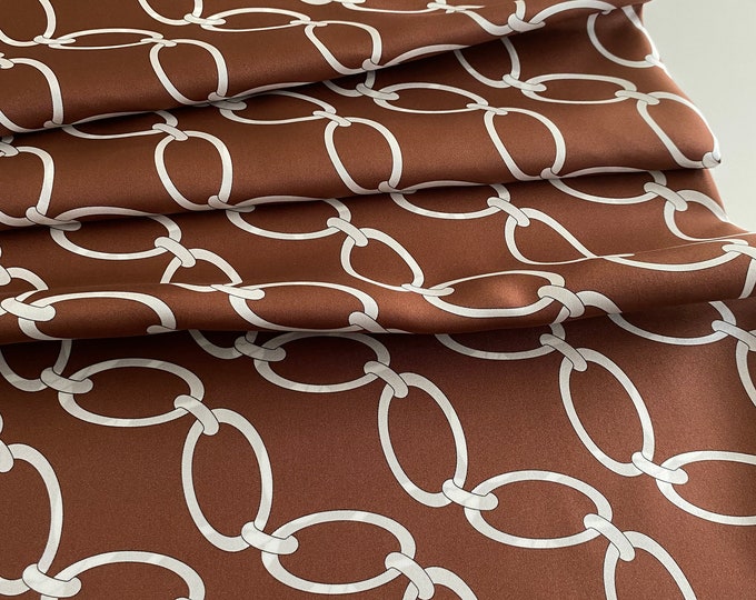 Exclusive, High-quality Silk Twill Fabric, Famous Designer Fabric, Best ...