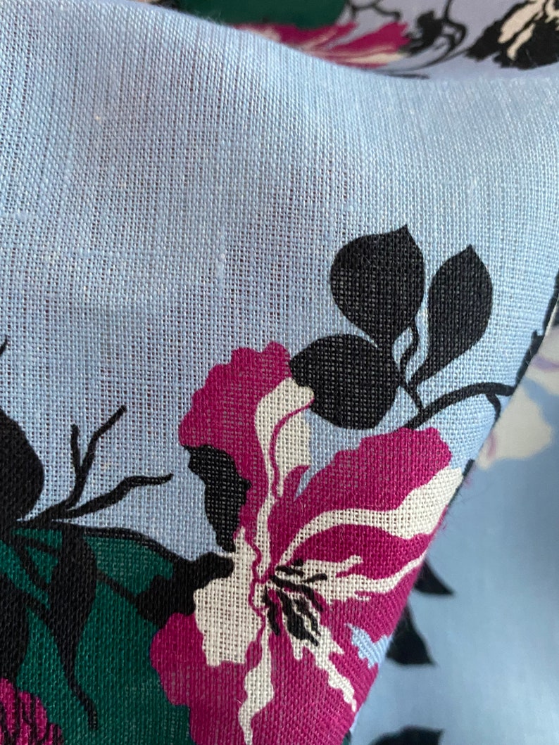 Italian Linen Fabric, Designer Fabric in Famous Designer Style, High ...
