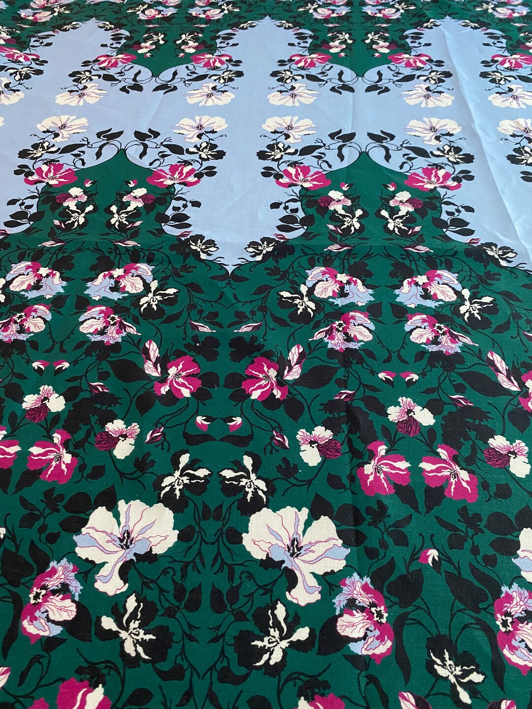 Italian Linen Fabric, Designer Fabric in Famous Designer Style, High ...
