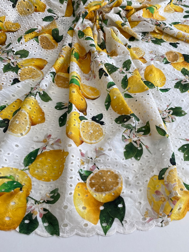 Italian Cotton Batiste Fabric, Sangallo Fabric, Knitting Fabric ...