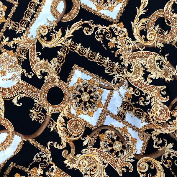 Versace Fabric - Etsy