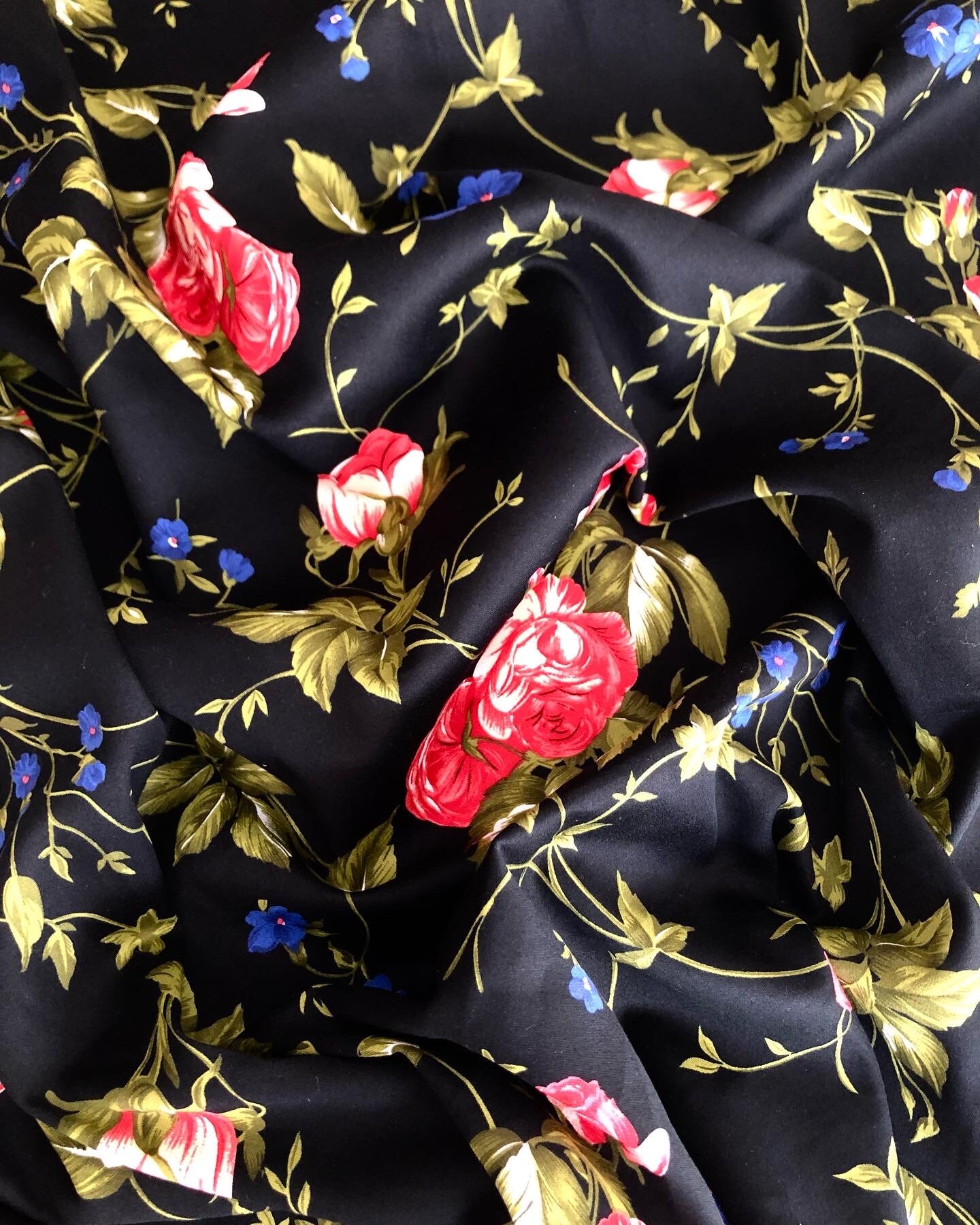 Italian Cotton Fabric, Designer Fabric, Great Print, Great Quality - Etsy