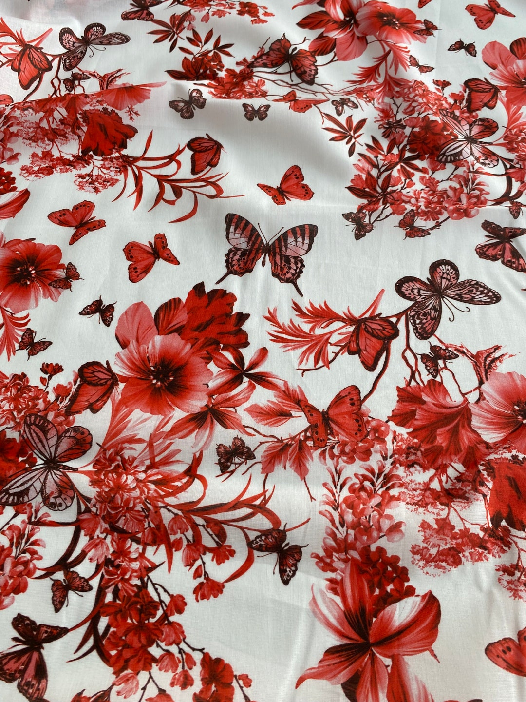 Exclusive, High-quality Cotton-batiste Fabric, Famous Designer Style ...