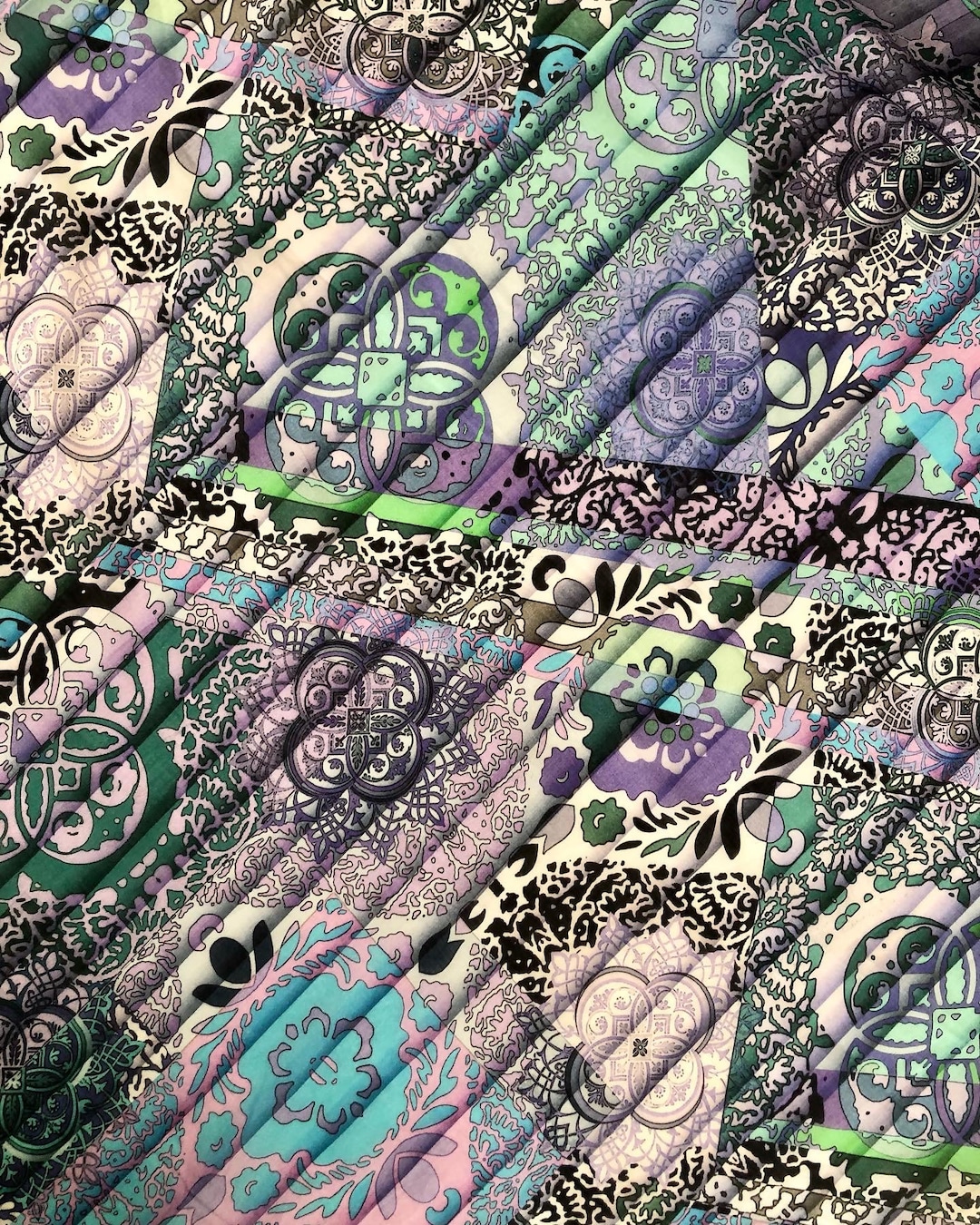 Cotton Batiste Fabric, Cotton, Batiste With Beautiful Print - Etsy