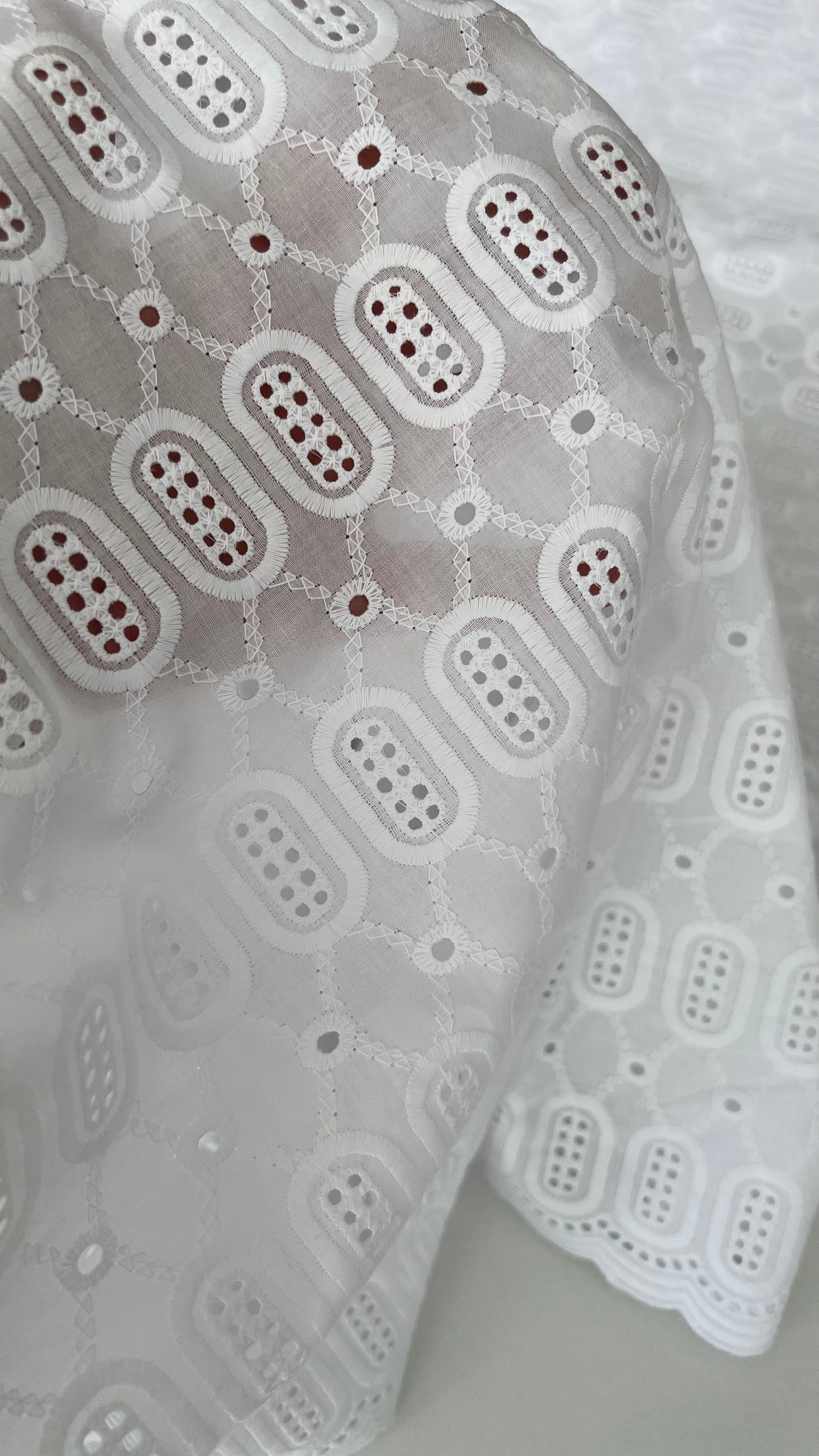 Italian Cotton Fabric Sangallo Fabric Knitting Fabric - Etsy