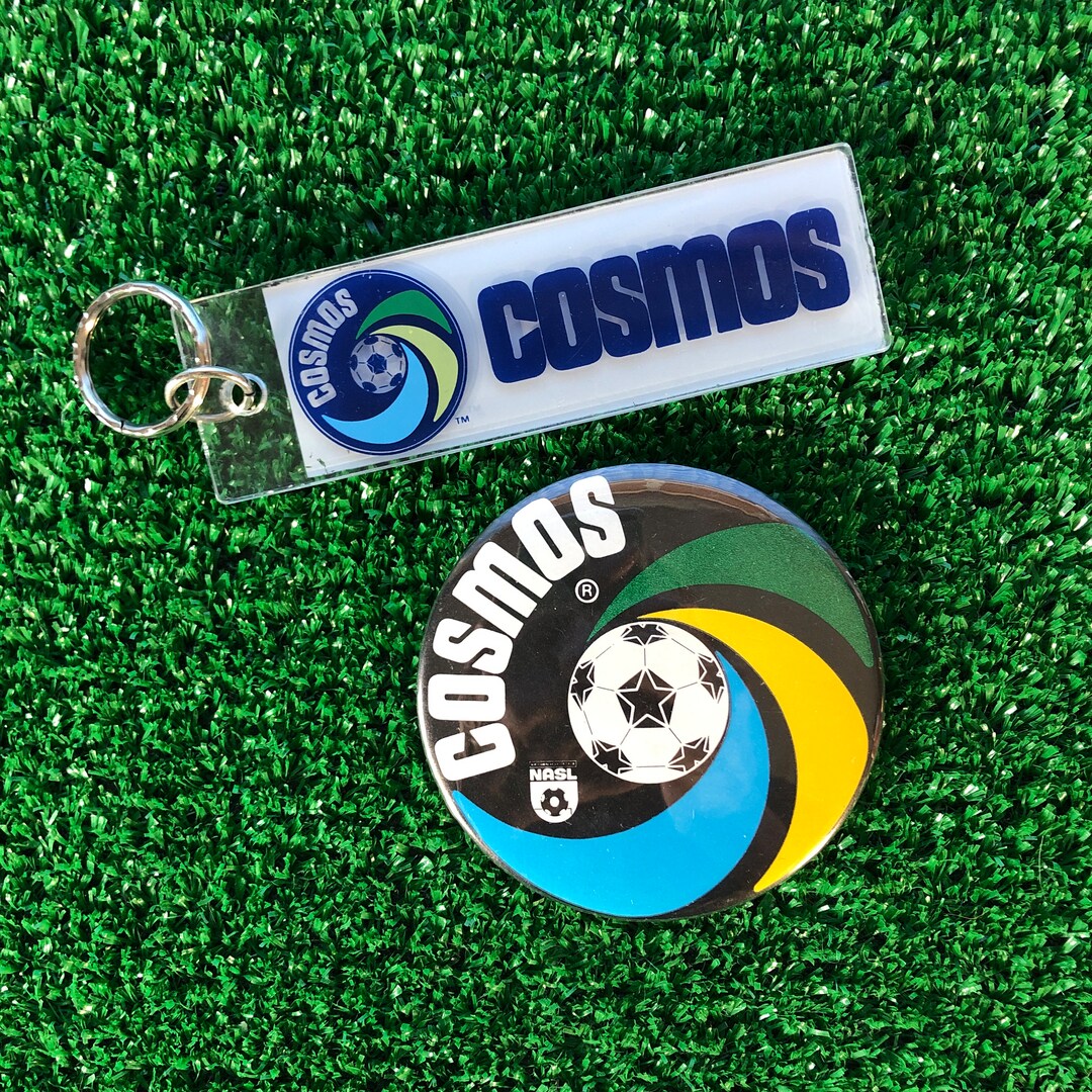 Authentic Vintage Cosmos Badge and Keychain - Etsy