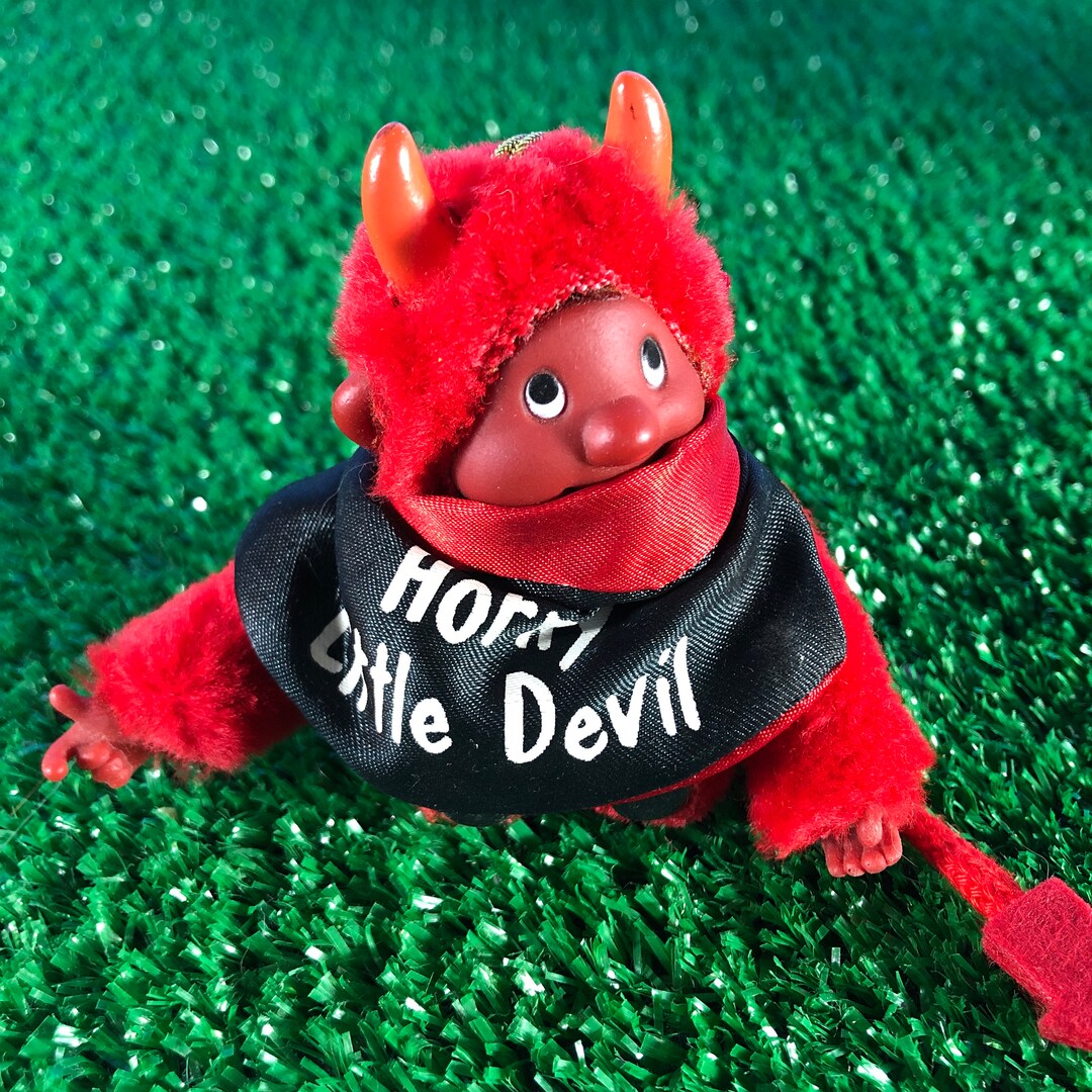 Vintage Russ Berrie Horny Little Devil Figure - Etsy