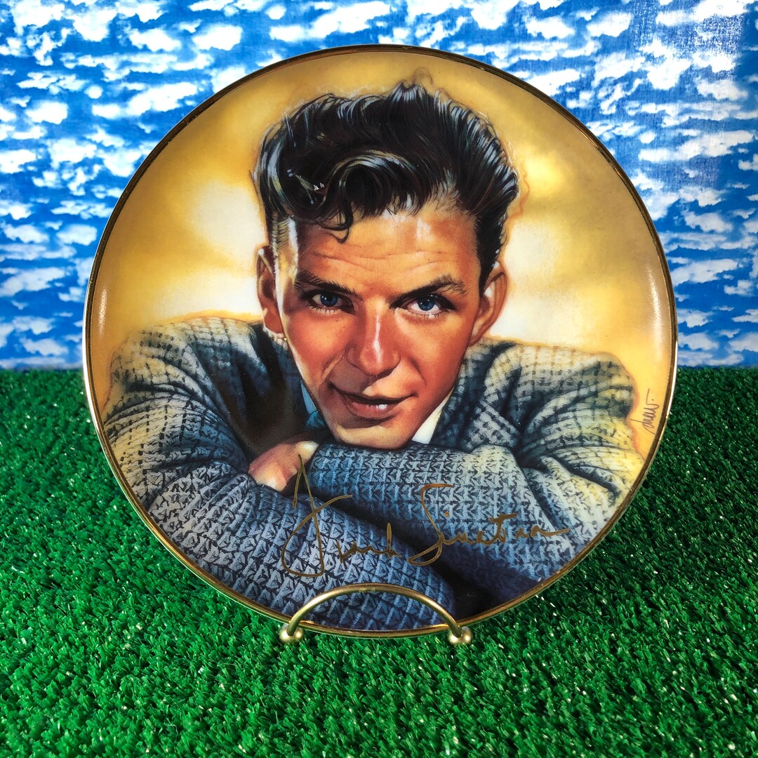 Limited Edition Frank Sinatra Plate - Etsy