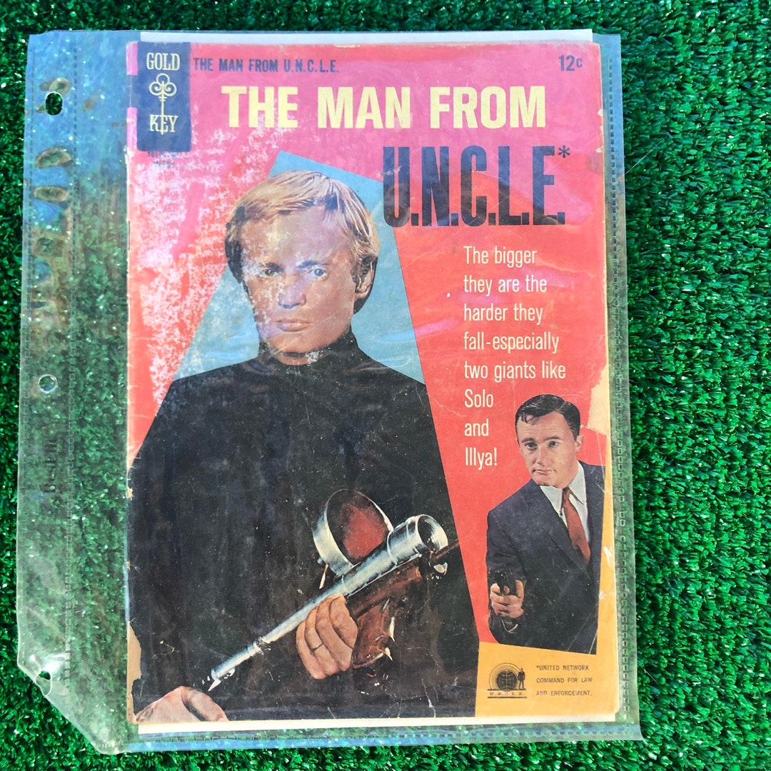 Vintage Man From UNCLE Comic Book - Etsy
