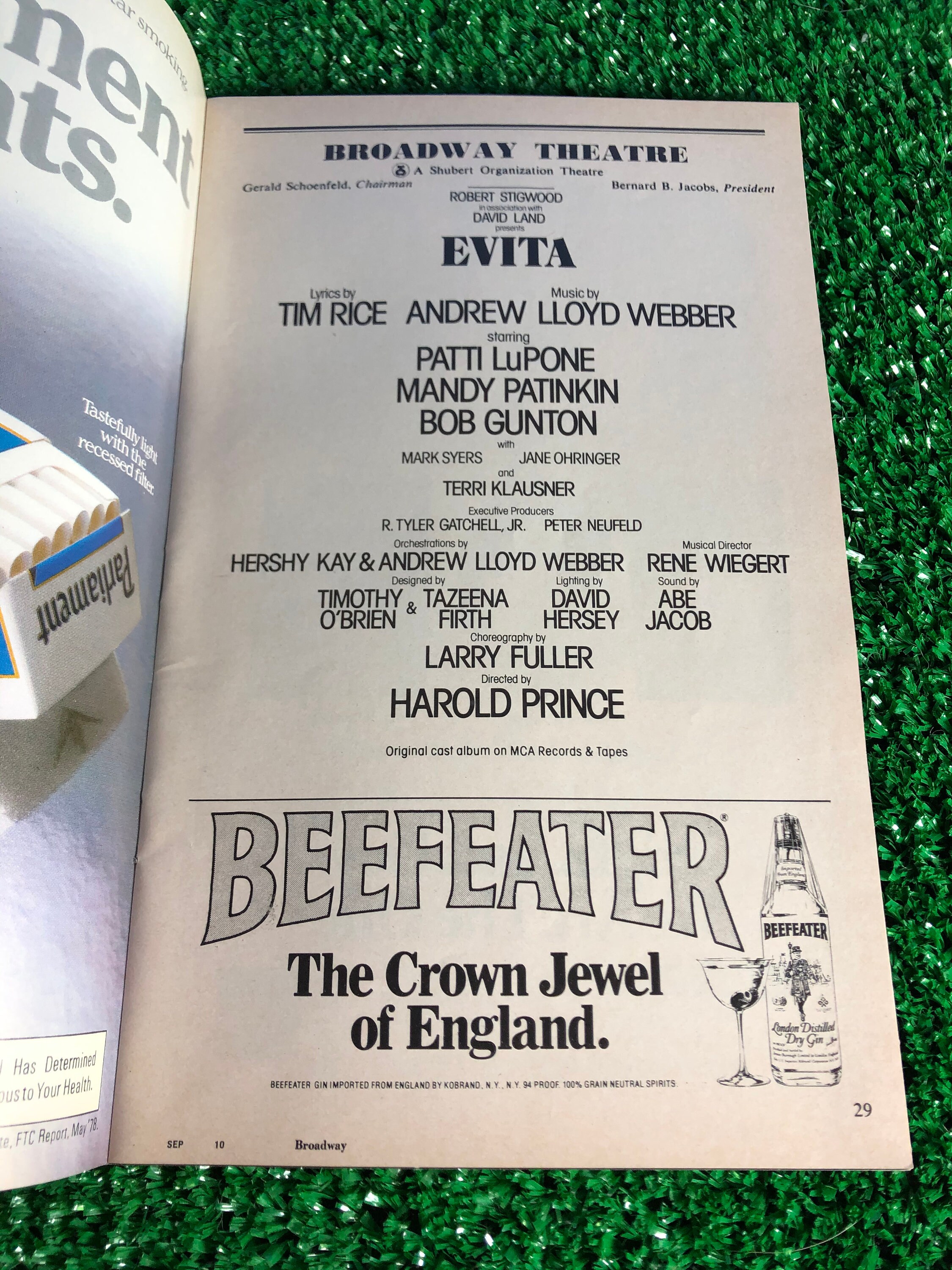 Vintage Broadway Theatre Playbills 1960s 1970s - Etsy Australia