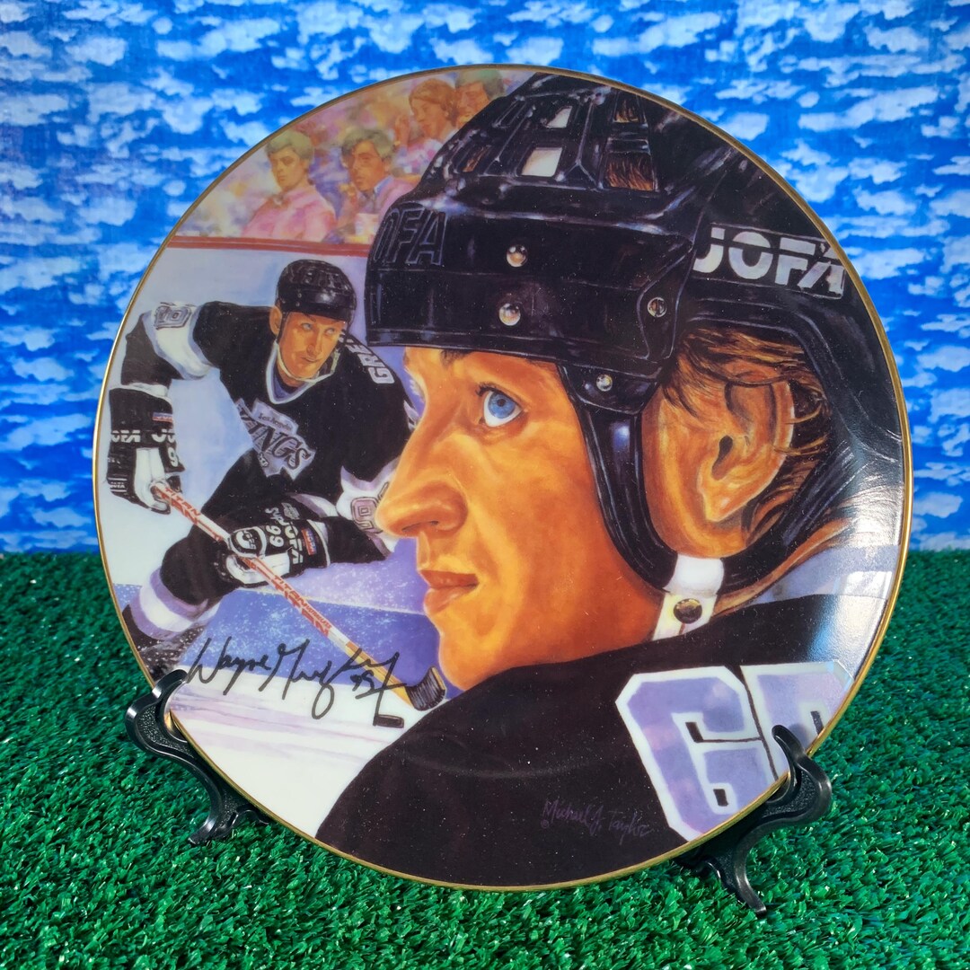 Wayne Gretzky “the Great One 99” Limited Edition Plate - Etsy