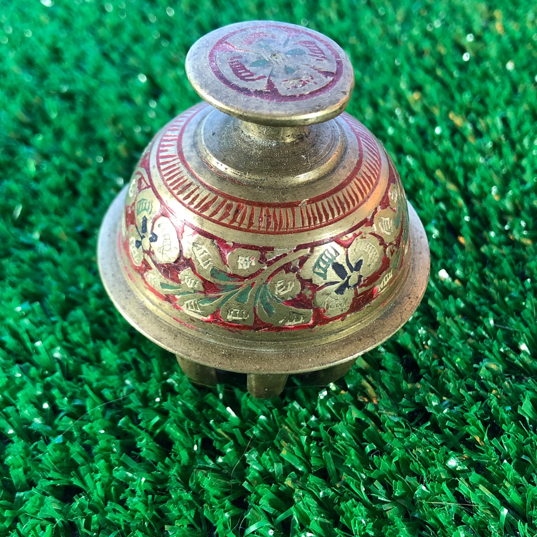 Vintage Elephant Claw Bell - Etsy