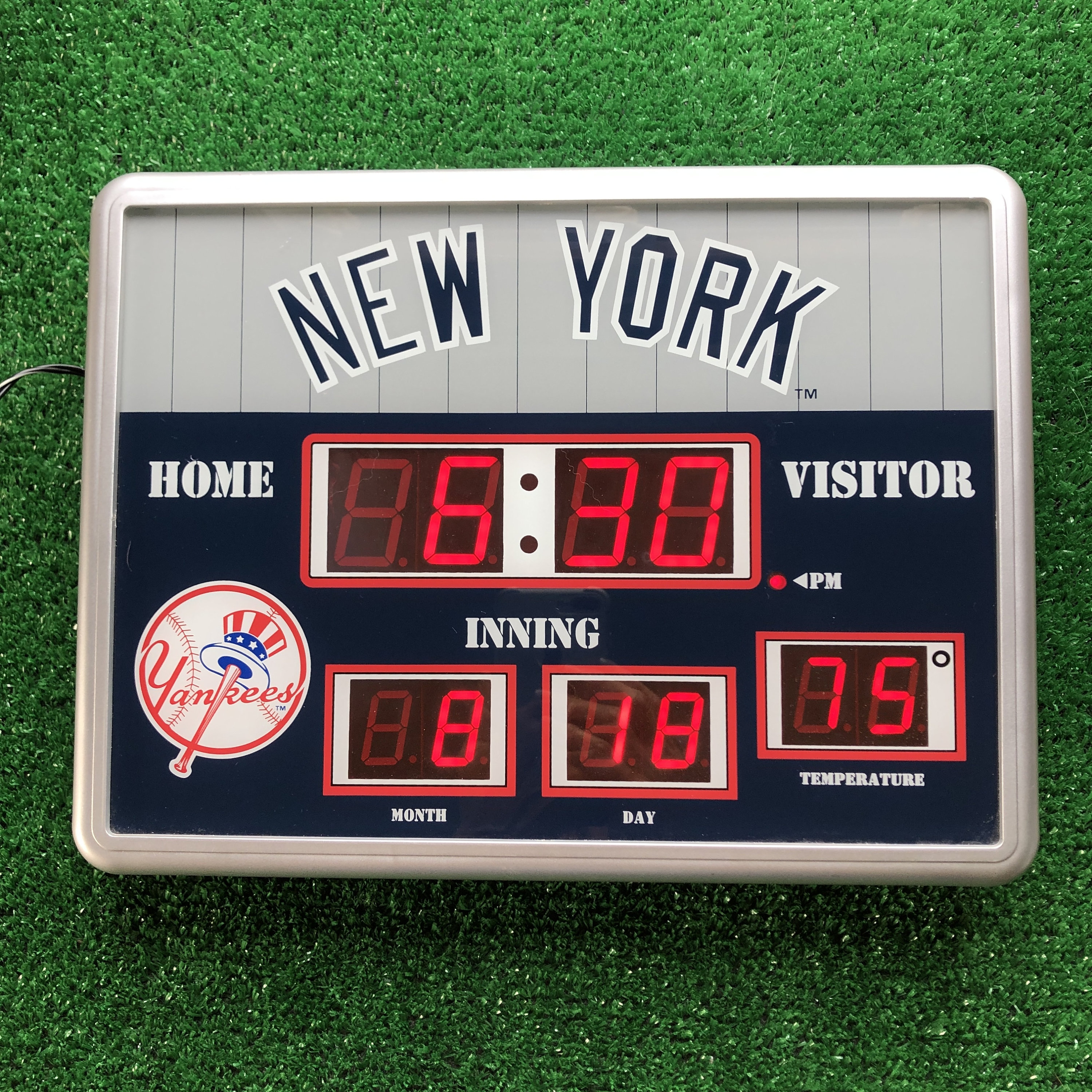 Seahawks Scoreboard Wall Clock