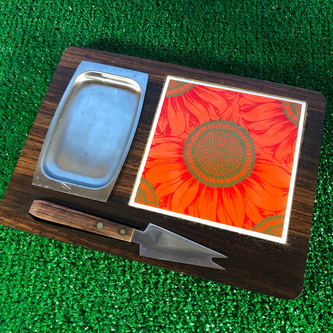 Mid Century Cheese and Charcuterie Board - Etsy
