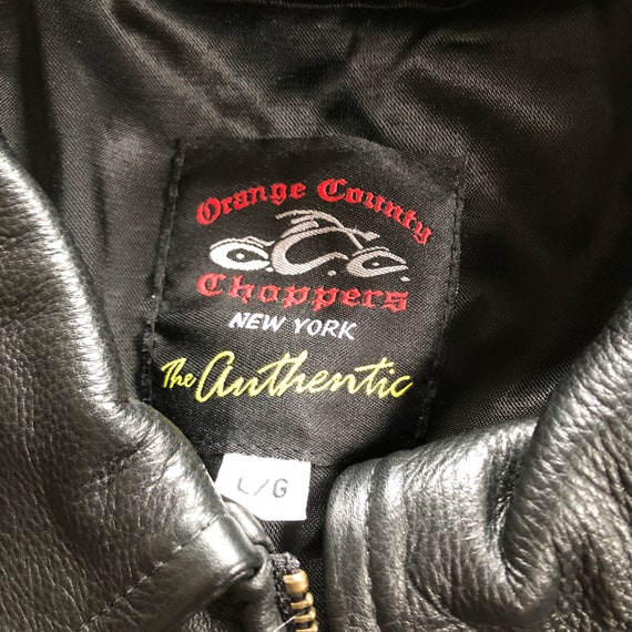 Official Orange County Choppers Leather Jacket - Gem