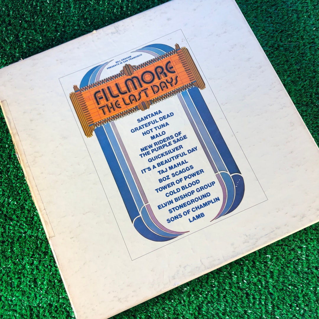 Fillmore the Last Days Vinyl Box Set - Etsy