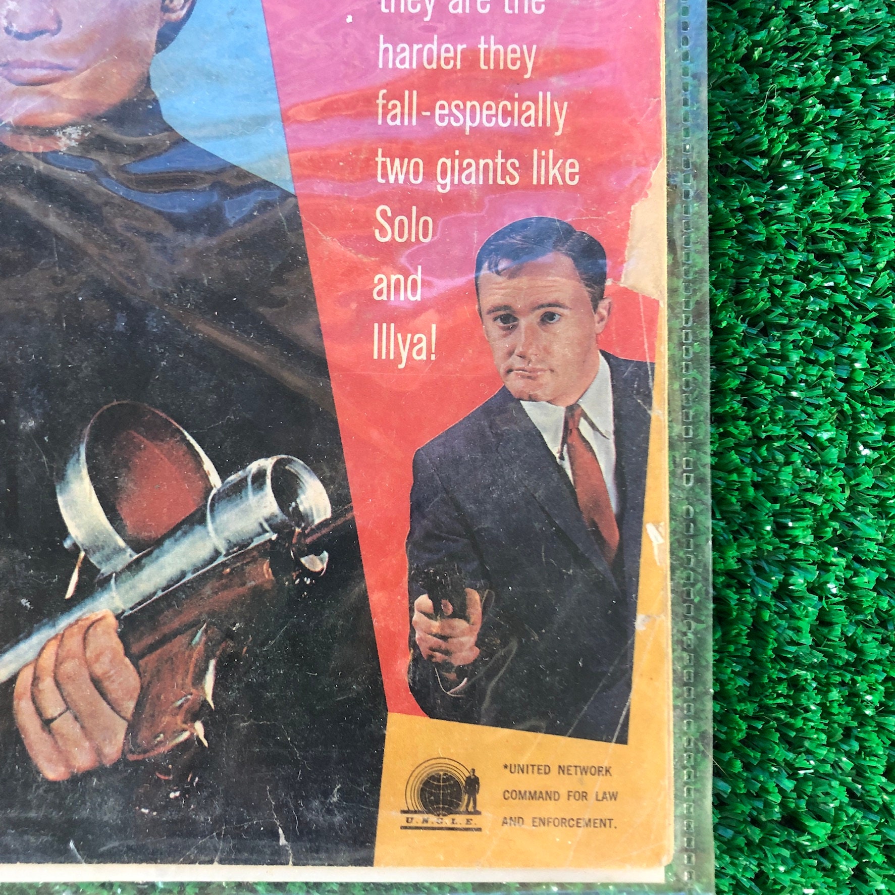Vintage Man From UNCLE Comic Book - Etsy