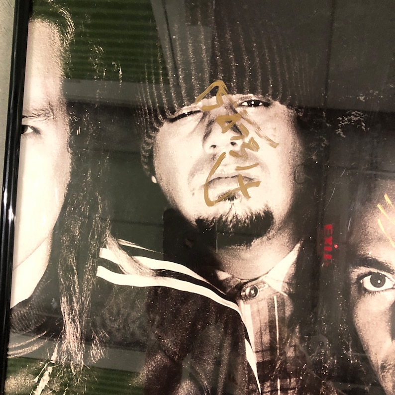 Rare First Album Korn Poster - Signed - Etsy