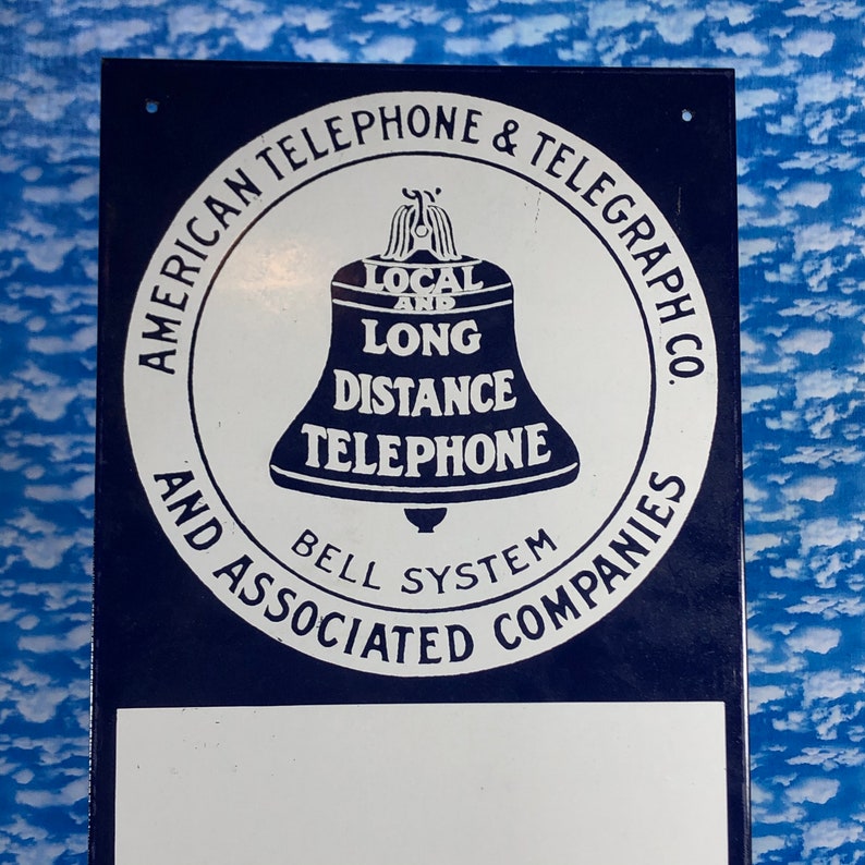 Vintage AT&T Reproduction Advertising Sign and Message Board - Etsy