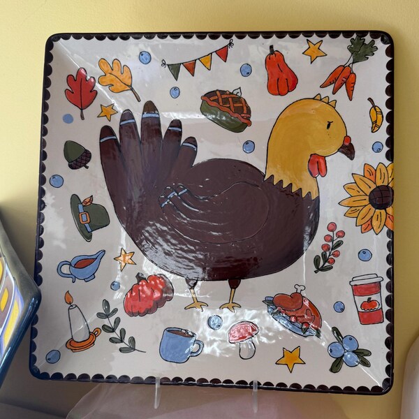 Turkey Plates - Etsy