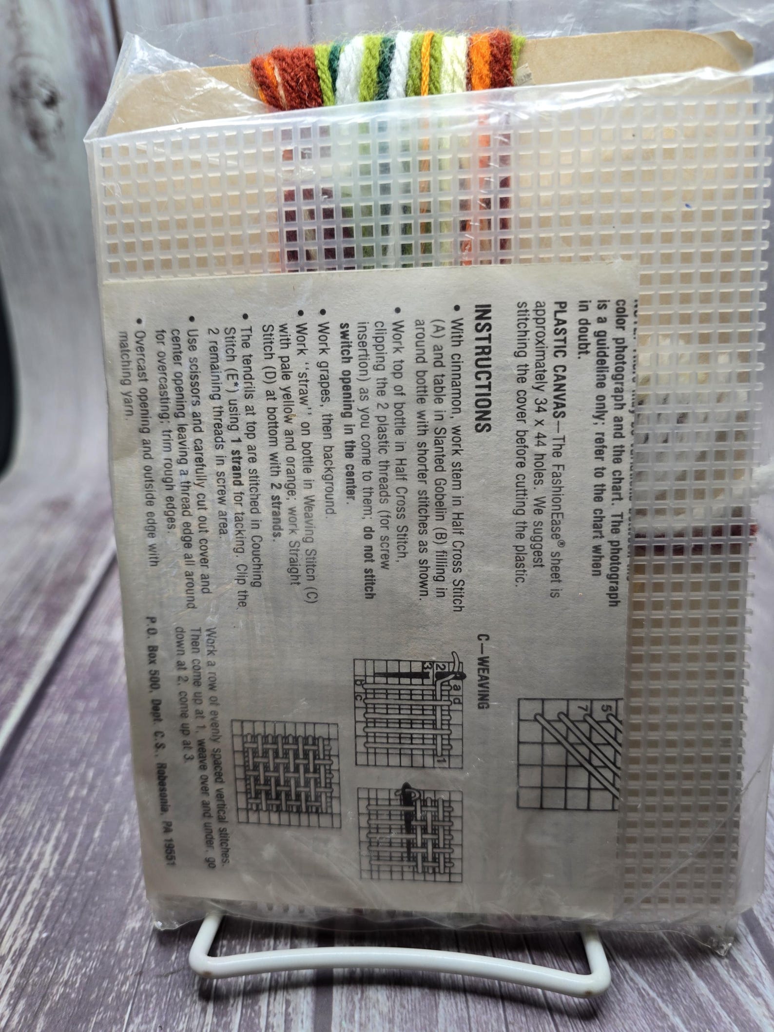 Caron Plastic Canvas Kit Wine & Grapes Switch Plate Cover 1983 - Etsy