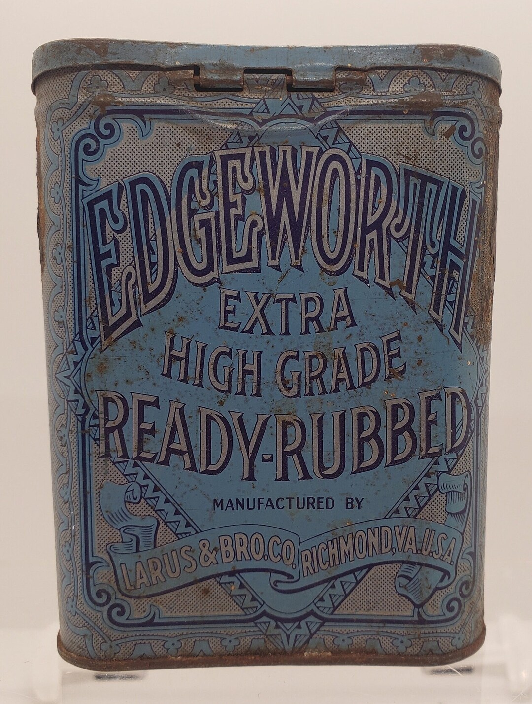 Edgeworth Extra High Grade Tobacco Tin - Etsy