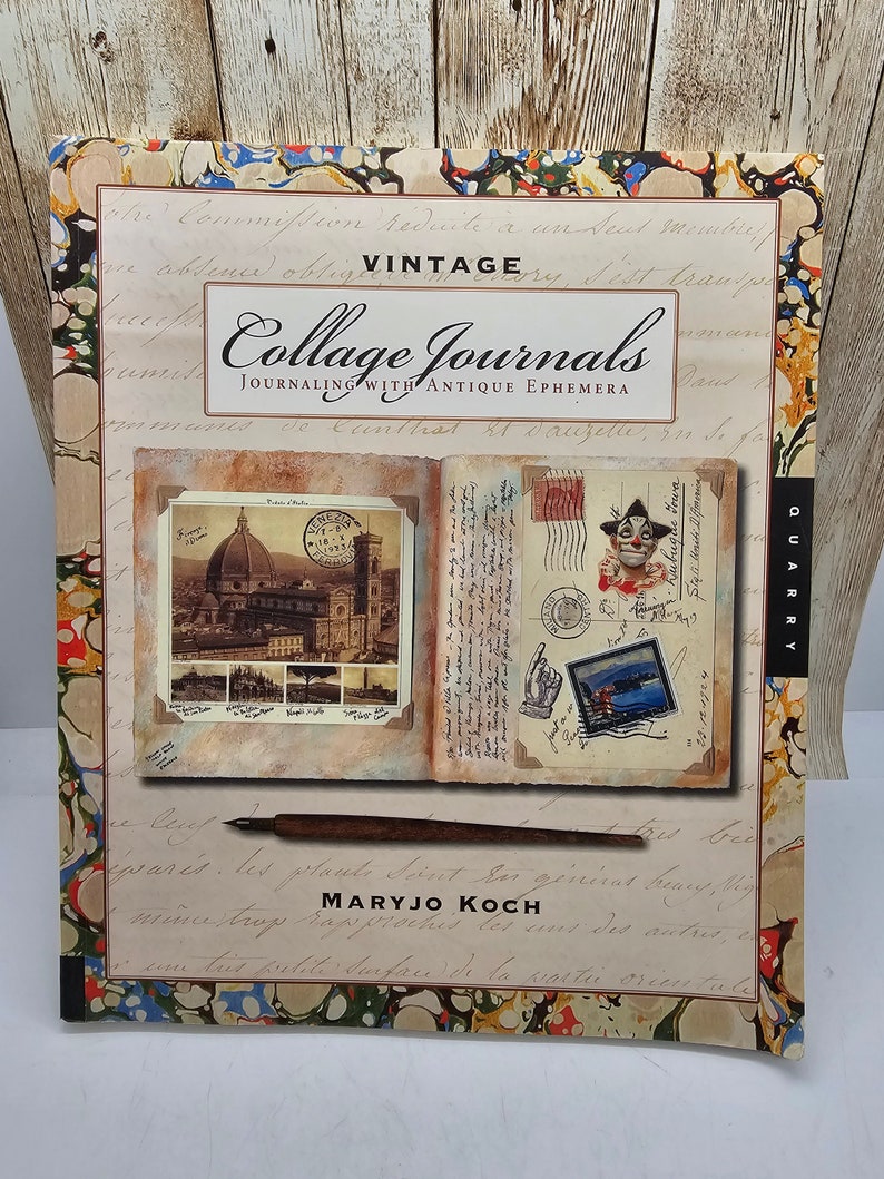 Vintage Collage Journals by Mary Jo Koch Junk Journal Book - Etsy