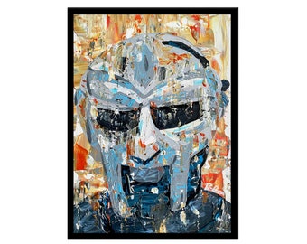 MF DOOM Hip Hop Original Art A4 Print - Etsy UK