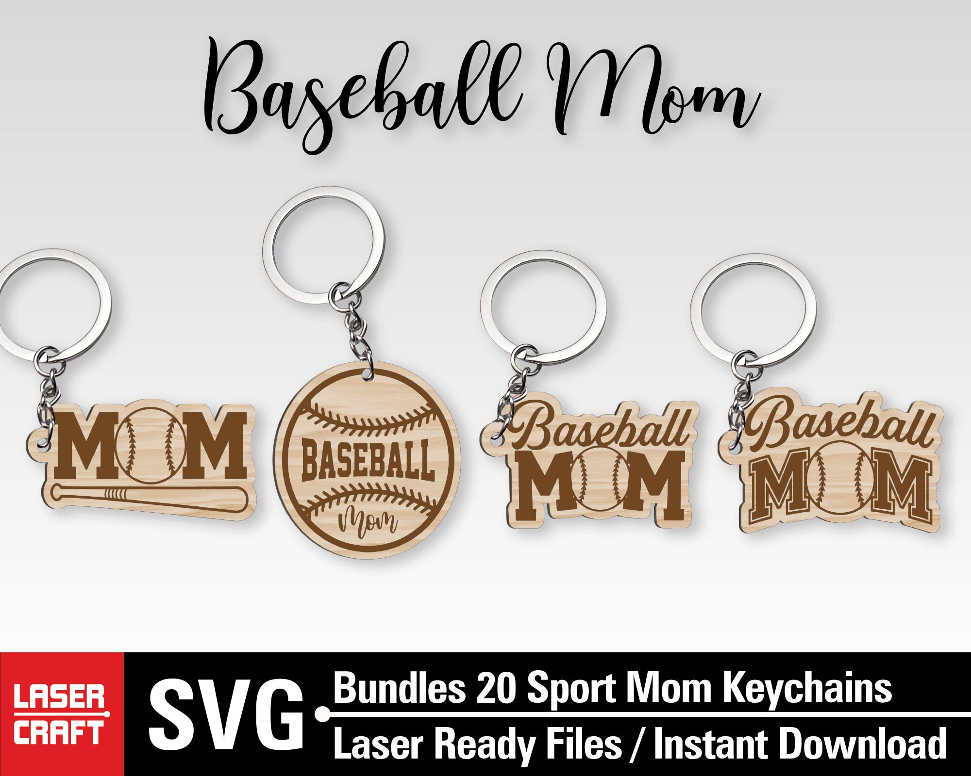 Keychain Bundle SVG Sport Mom Svg 20 Sports Mom Keychain SVG - Etsy Canada