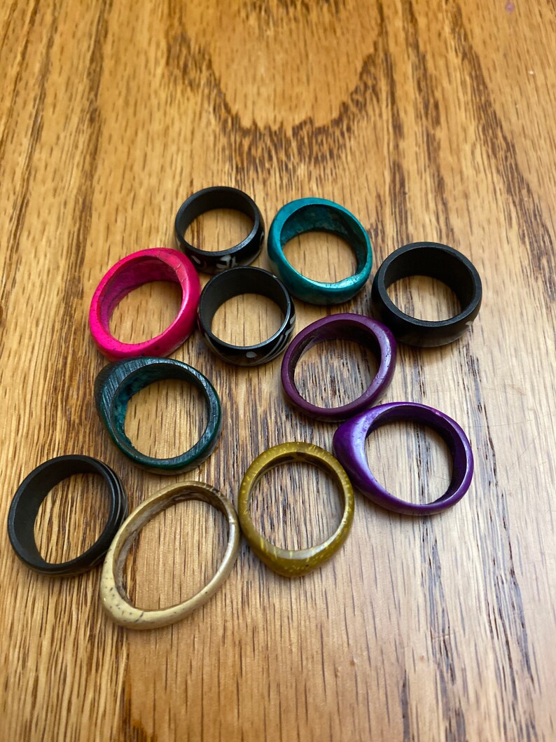 Peruvian Coconut Rings - Etsy