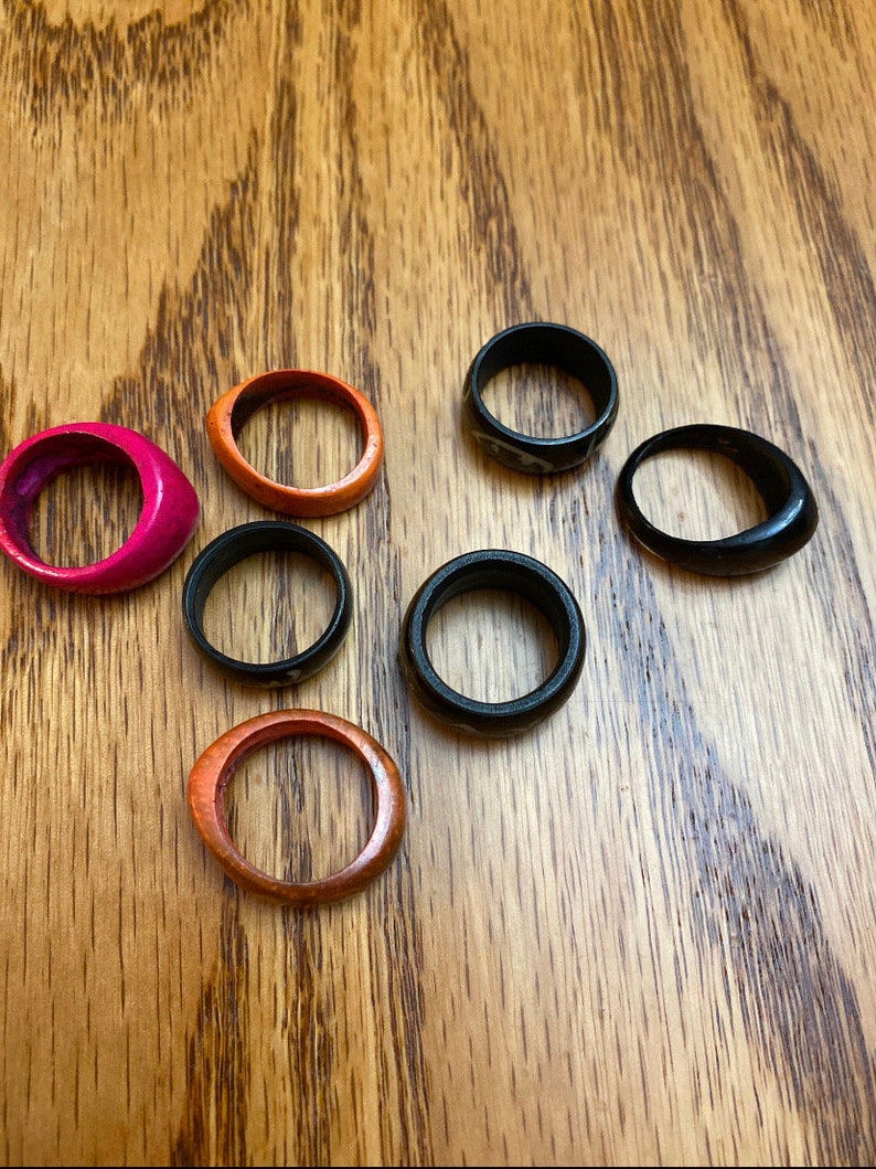 Peruvian Coconut Rings - Etsy