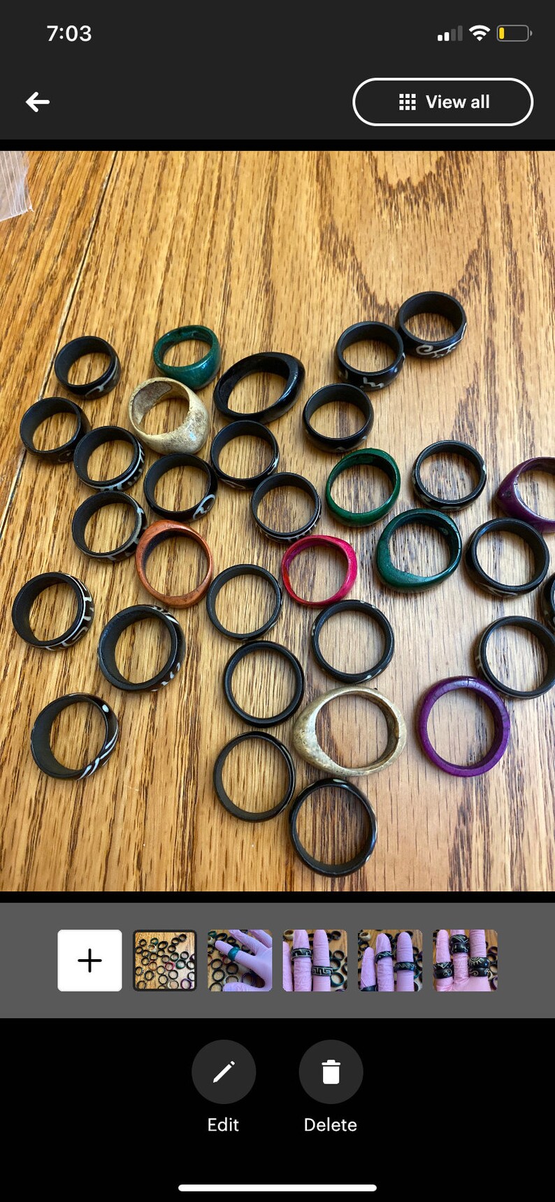 Peruvian Coconut Rings - Etsy