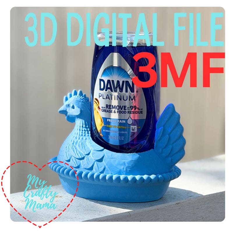 Chicken Dish Soap Holder - Etsy